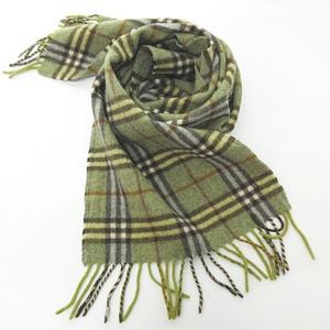 バーバリーズ Burberrys ENGLAND製 カシミヤ100％ マフラー ストール