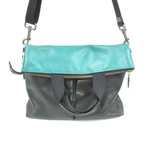 コーチ COACH CHARLES FOLDOVER TOTE F57569フォルドオーバー 2WAY ショルダー トートバッグ かばん 緑 ...