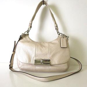 コーチ COACH バッグ 2Way ショルダーバッグ レザー 16931 クリスティン レザーヒッピー パールベージュ かばん 鞄 カバン ...