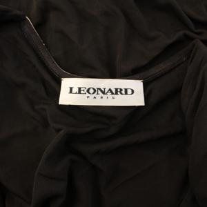 レオナール LEONARD PARIS ブラウス カットソー 半袖 ドレープ 42