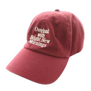 オーバーランド Overland × バンヤードストーム BARNYARDSTORM キャップ 帽子 F ボルドー /SS OS メンズ ...