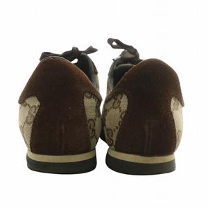 グッチ GUCCI スニーカー キャンバス スエード ローカット GG柄