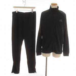 アディダス adidas セットアップ セレーノカット スリーストライプス トラックスーツ ジャージ上下 ジャケット パンツ XO 黒 ...