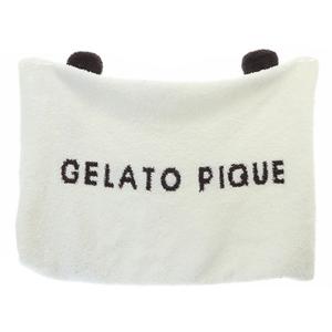 ジェラートピケ gelato pique ピローケース パンダ耳付き 枕カバー 白 ホワイト グレー /SR12 レディース 170 ...